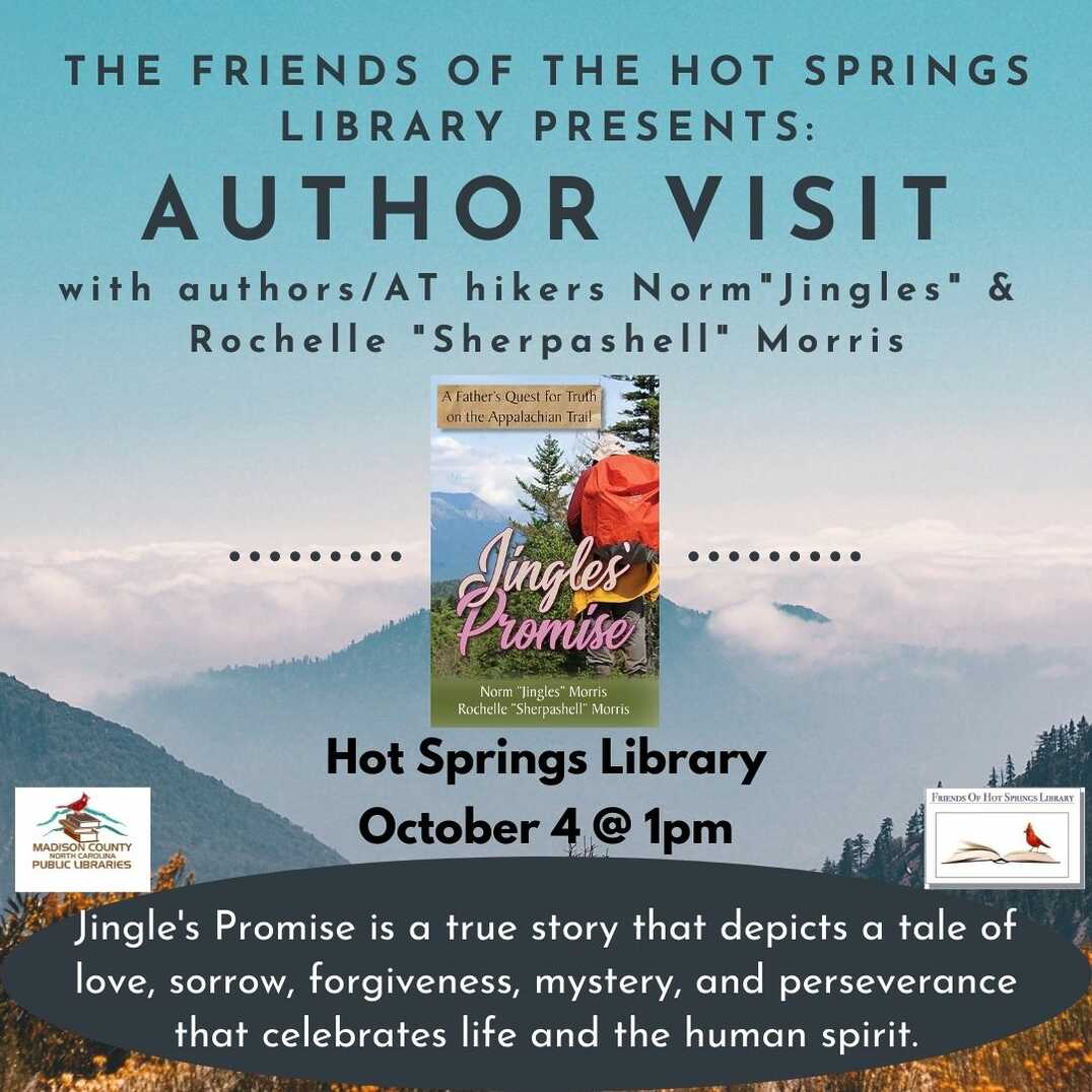 Appalachian Trail Author Visit at the Hot Springs Library - Hot Springs ...